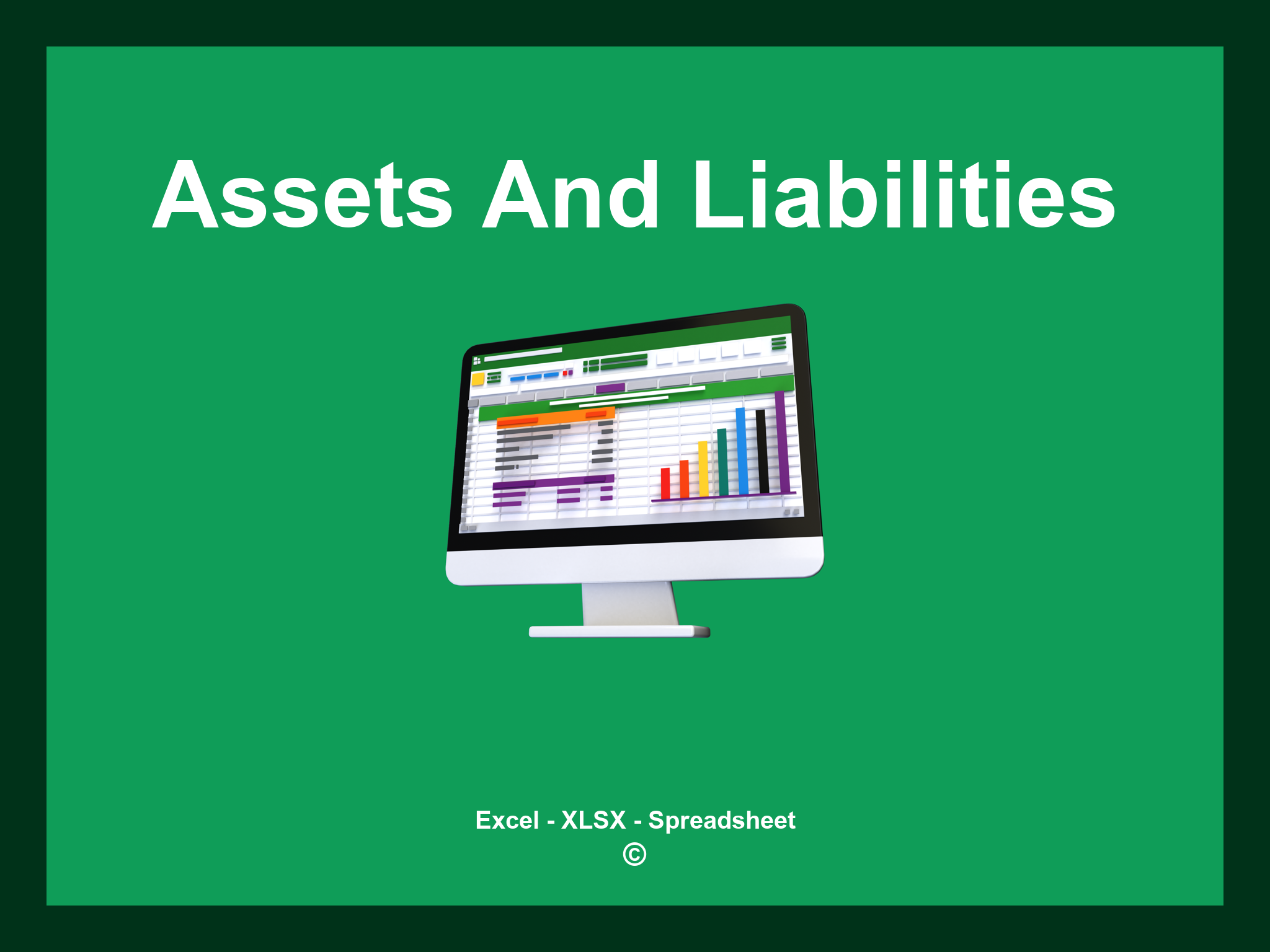 Assets And Liabilities Template Excel