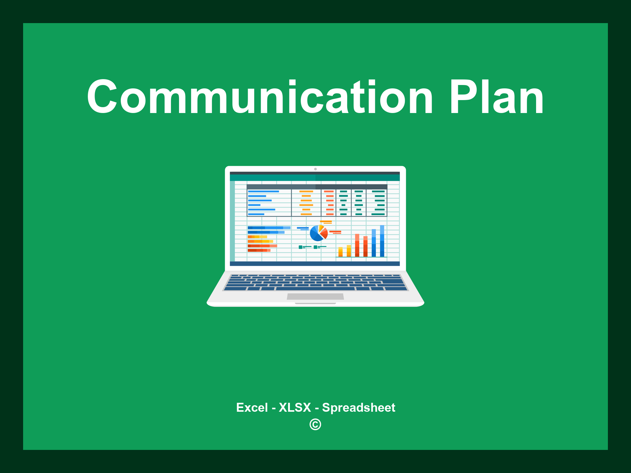 Excel Communication Plan Template