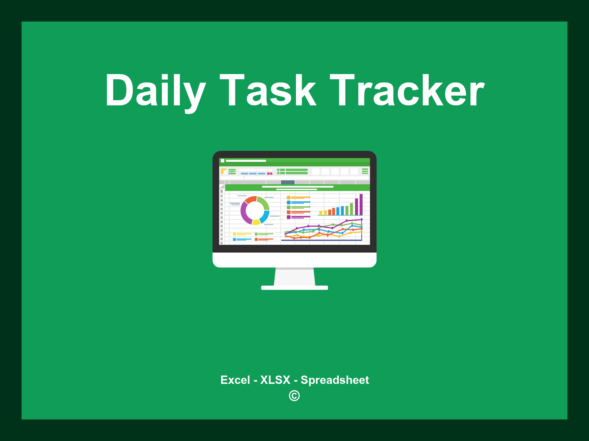 Daily Task Tracker Template Excel