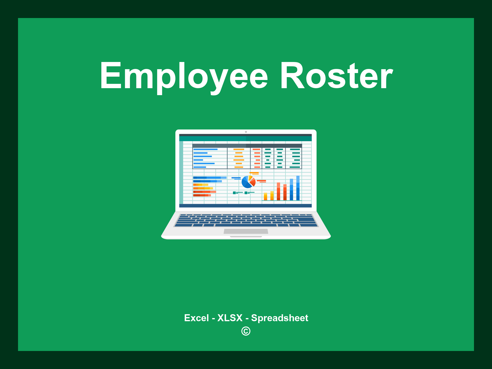 Employee Roster Template Excel