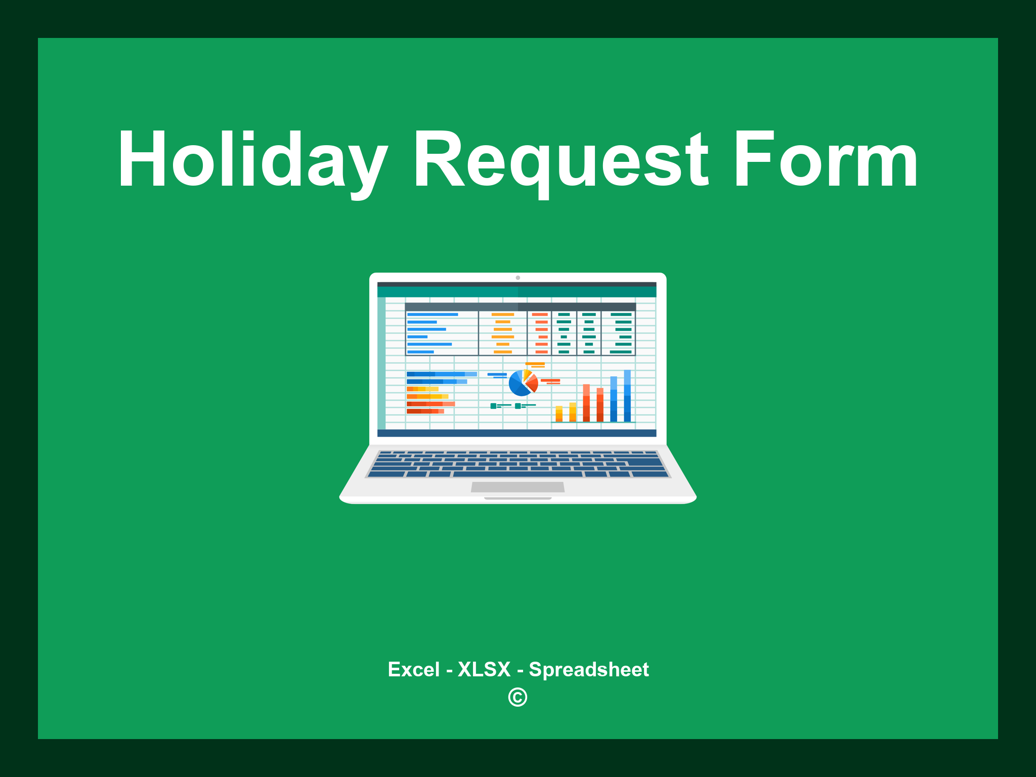 Holiday Request Form Template Excel