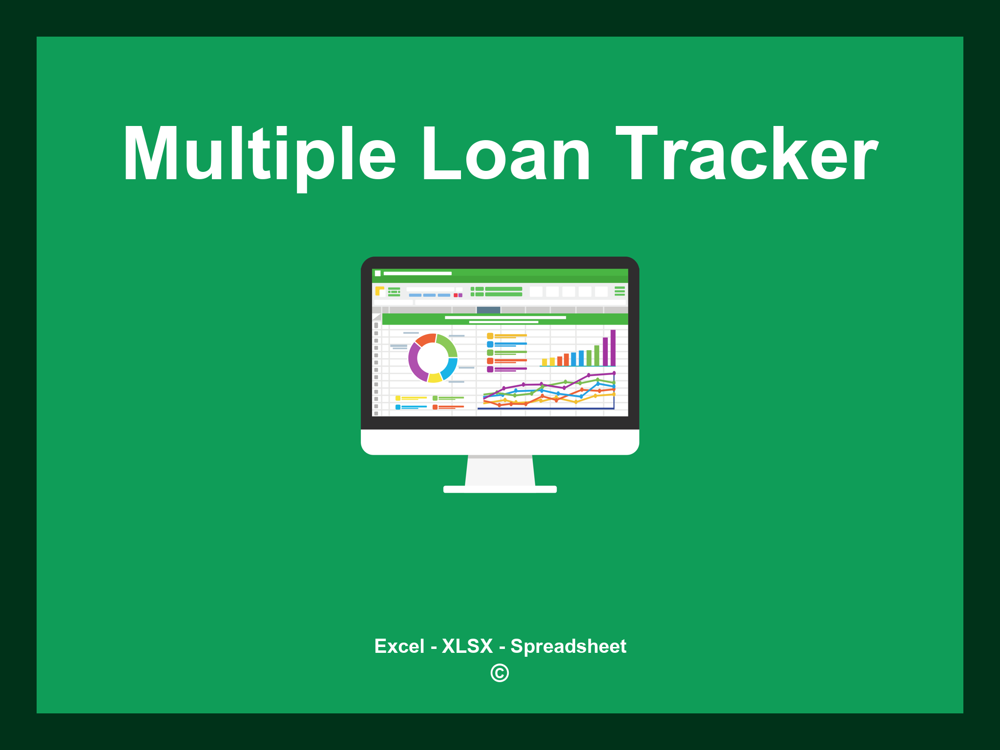 Multiple Loan Tracker Excel Template