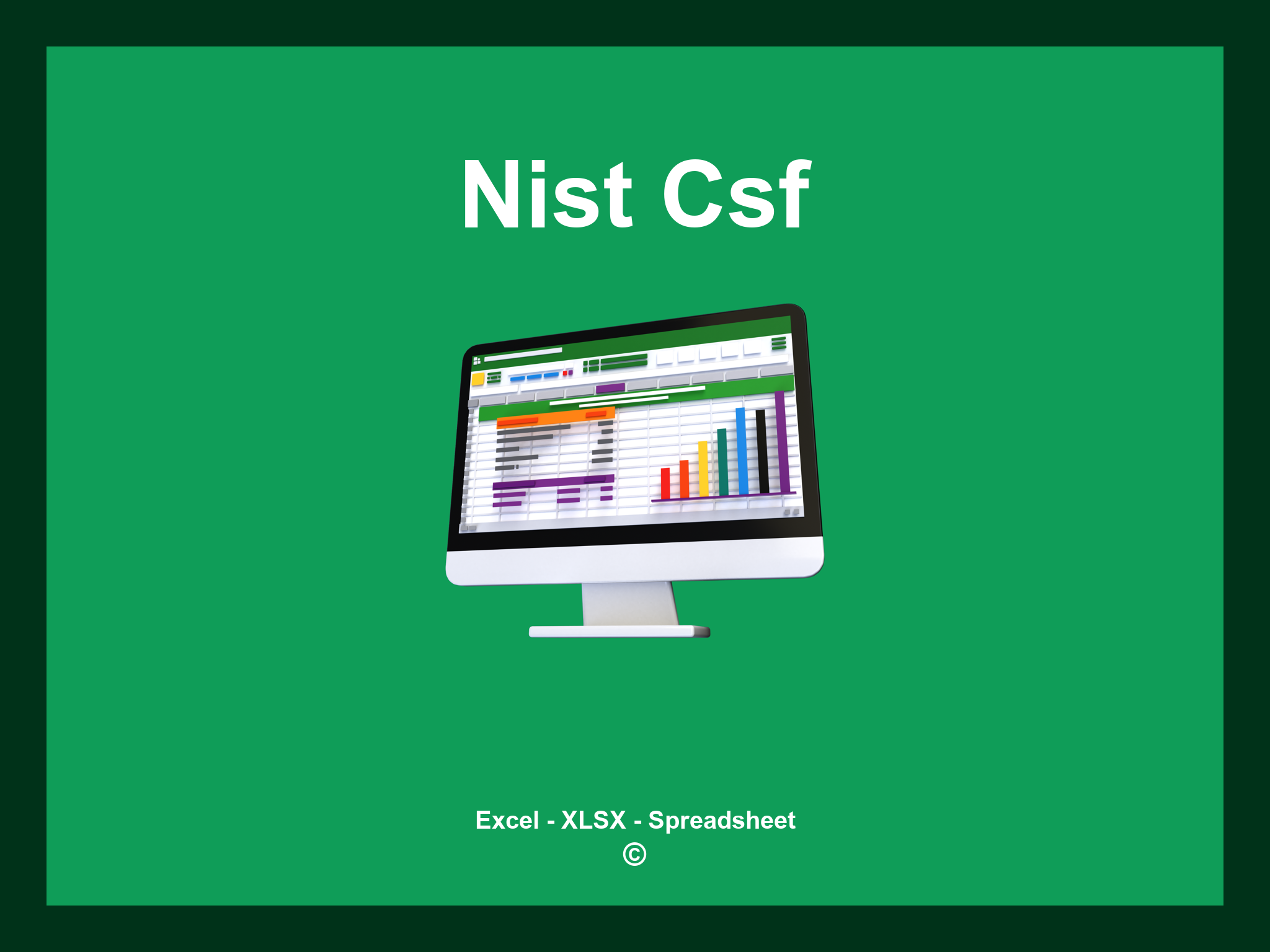 Nist Csf Excel Template
