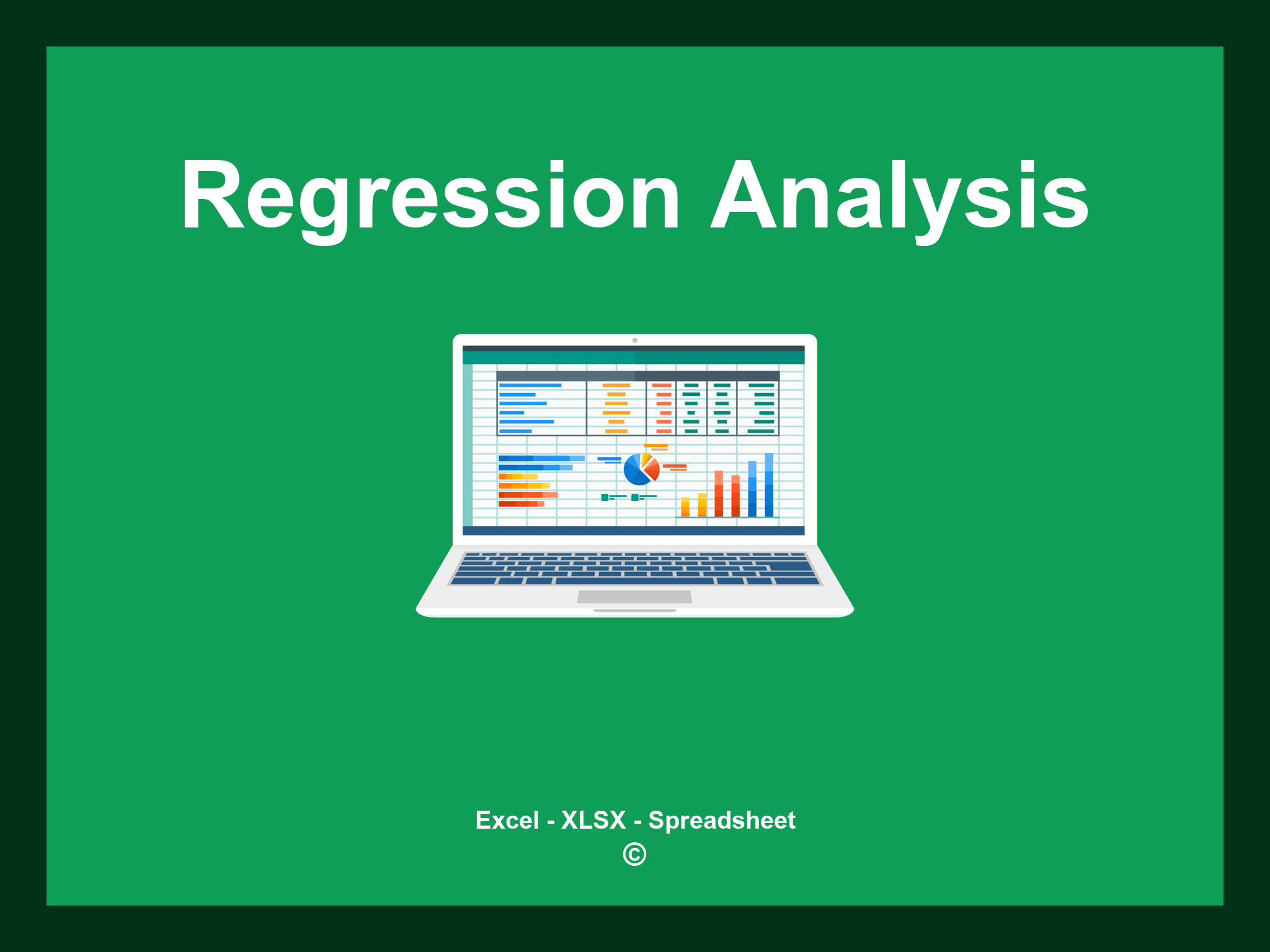Regression Analysis Excel Template